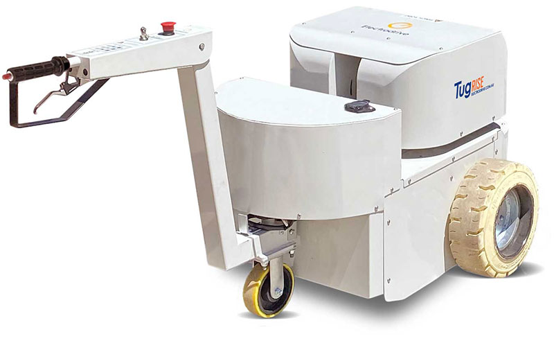 Bin Tug for Ramps & Inclines - Tug Rise | Electrodrive